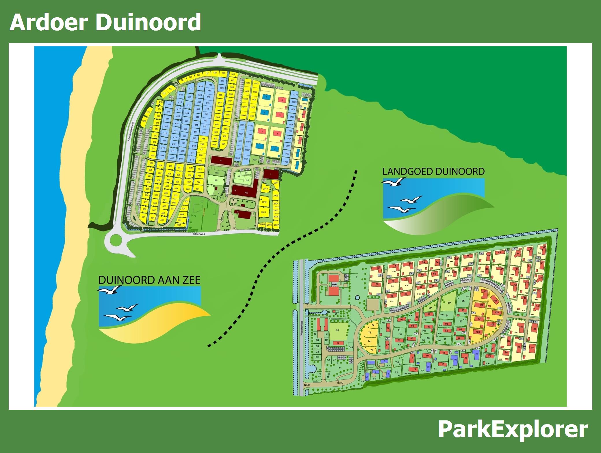 Plattegrond van Ardoer Duinoord | ParkExplorer