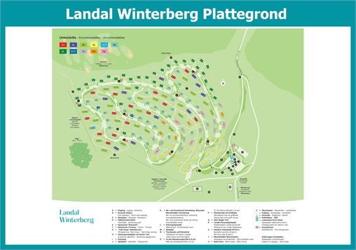Plattegrond van Landal Winterberg - ParkExplorer